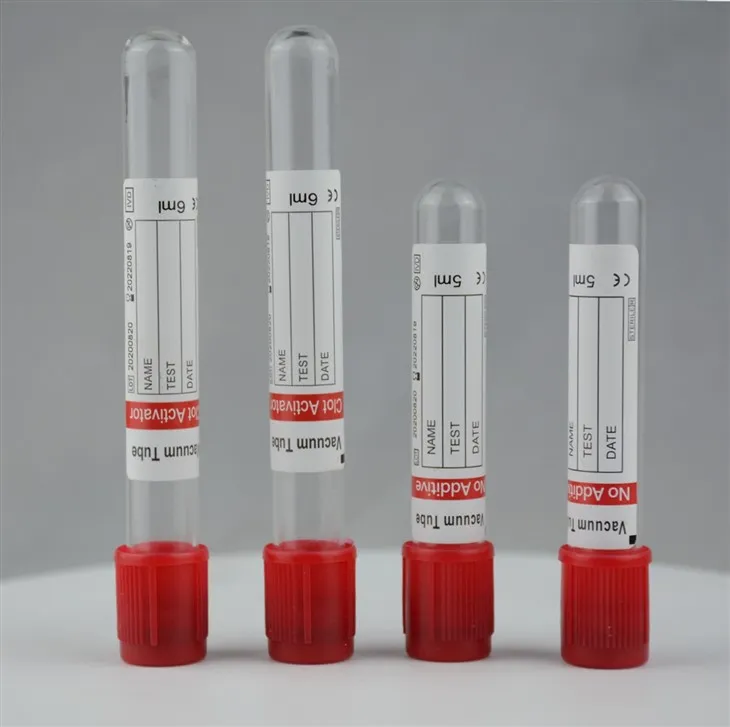 China No Additive Plain Blood Collection Tube Manufacturers Factory ...