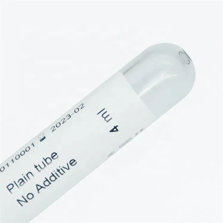 China No Additive Plain Blood Collection Tube Manufacturers Factory ...